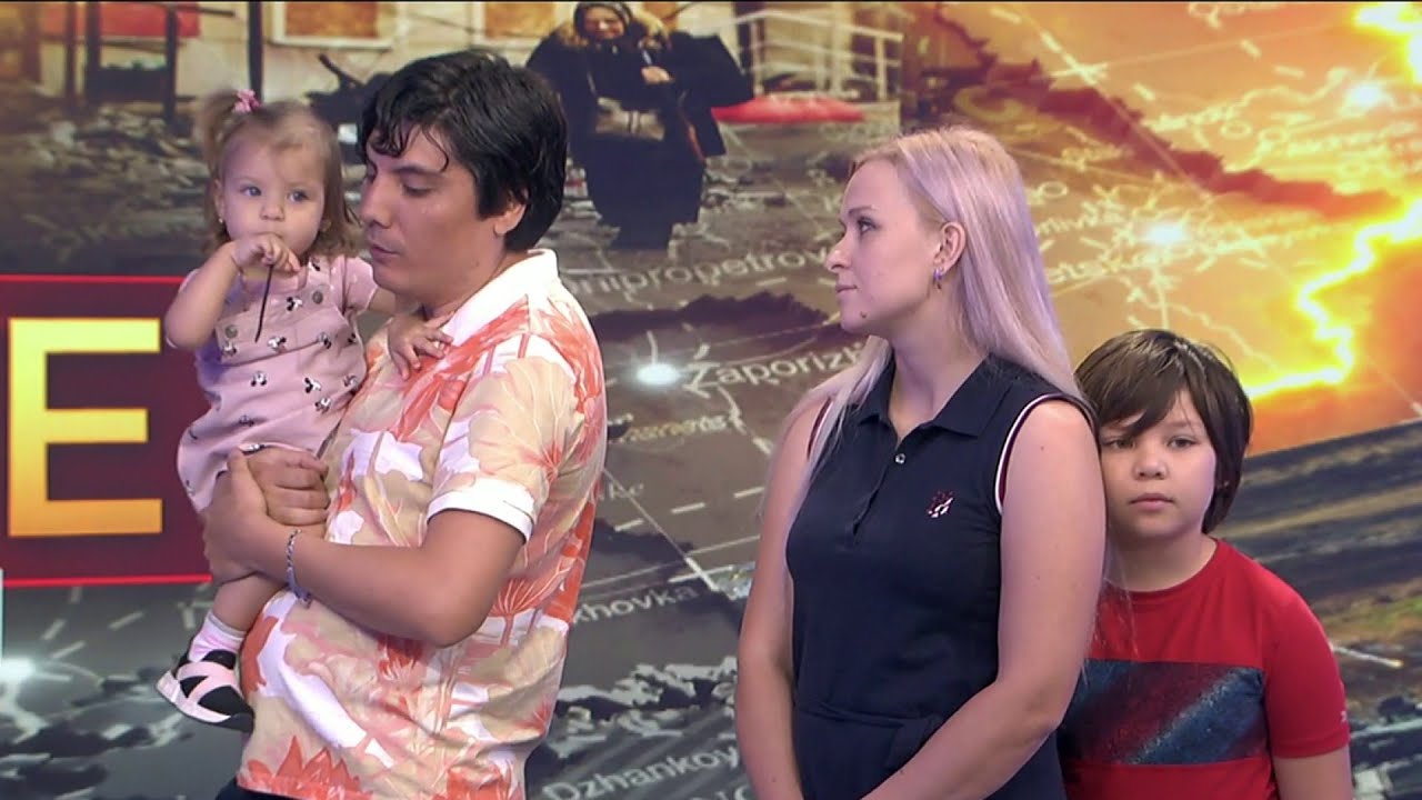 Family shares story of escape from war-torn Ukraine - YouTube