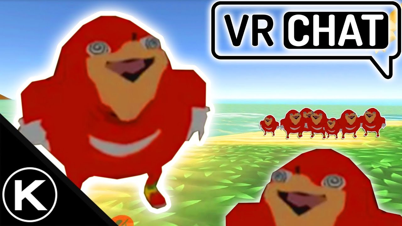 Ugandan Knuckles Land ( VR Chat Funny Moments With Friends ) - YouTube