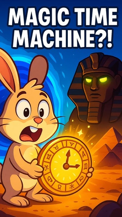 “Rabbit’s Time-Travel Adventure! 🕰️ Can He Solve the Sphinx’s Riddle? 😱 ...