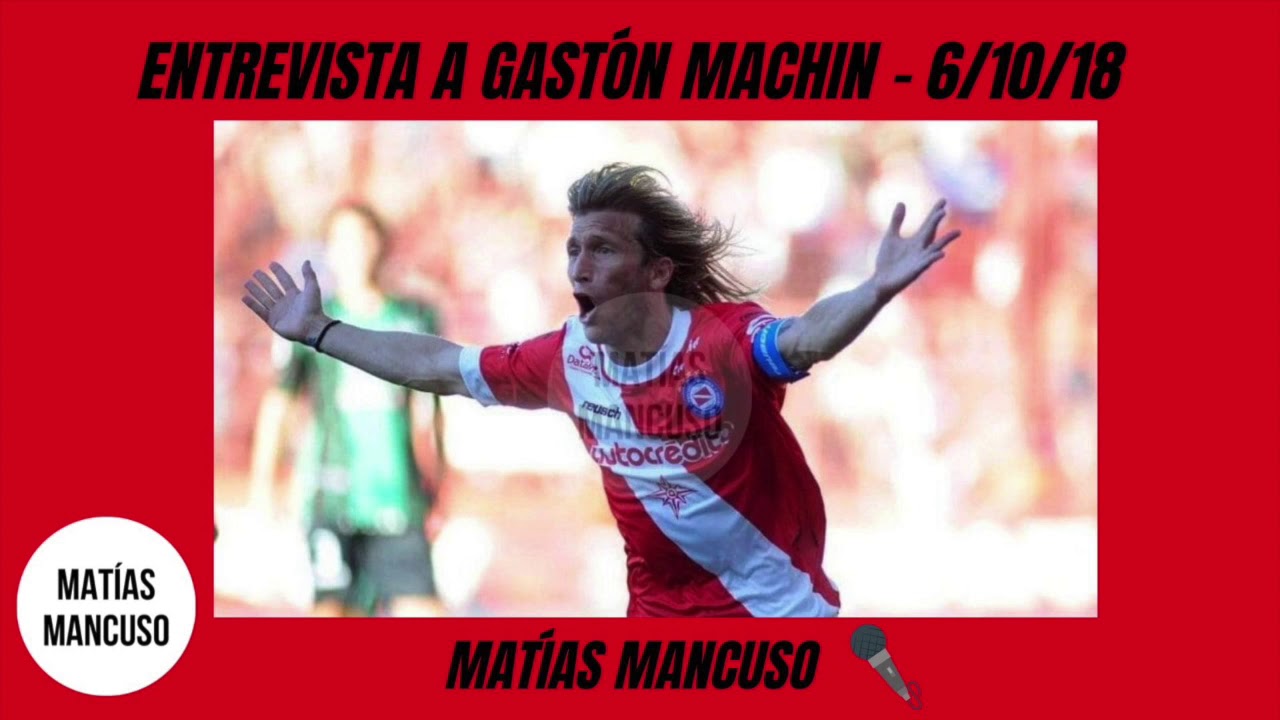 Nota a Gastón Machin (6/10/18) - Esta fue una de mis primeras notas ...