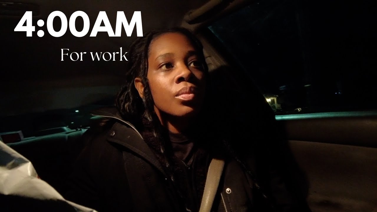 4AM Morning Routine | Come to work with me - YouTube