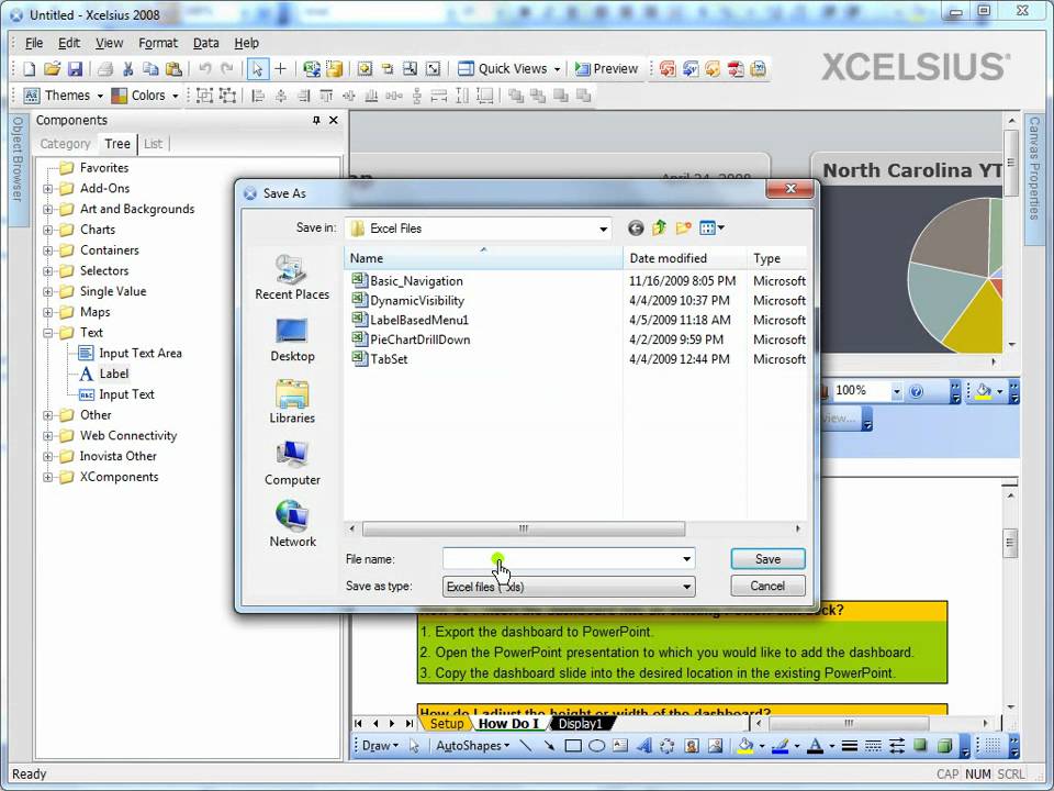 Importing a spreadsheet into Xcelsius - YouTube