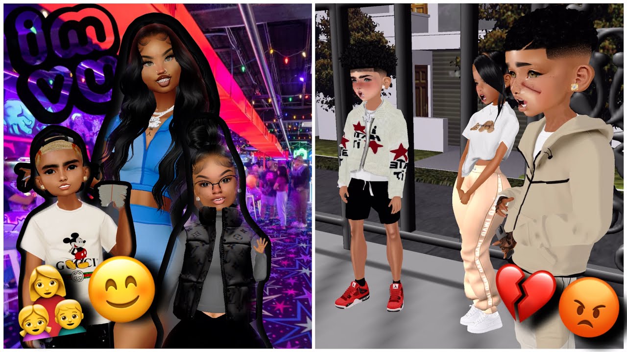 MOM IS LIVING A DOUBLE LIFE😱😡👩‍👧‍👦 (IMVU SKIT) - YouTube