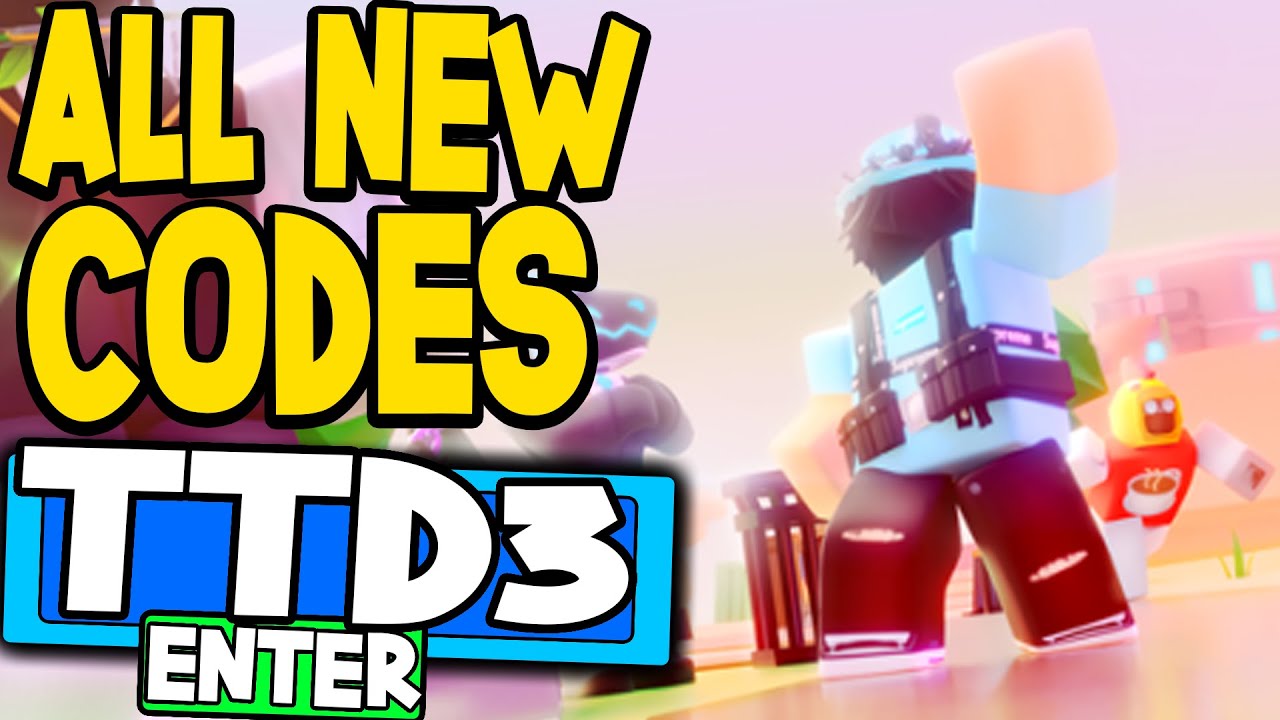 🕺 TTD 3 CODES *FREE POINTS* All NEW 🕺 TTD 3 CODES 🕺 TTD 3 Update Codes Roblox - YouTube