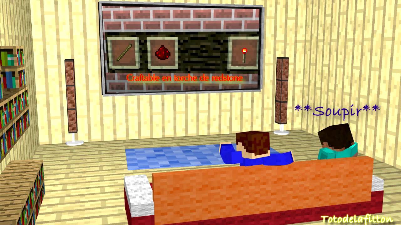 [Minecraft] Aypierre essai de faire un cour de redstone à Steve - YouTube
