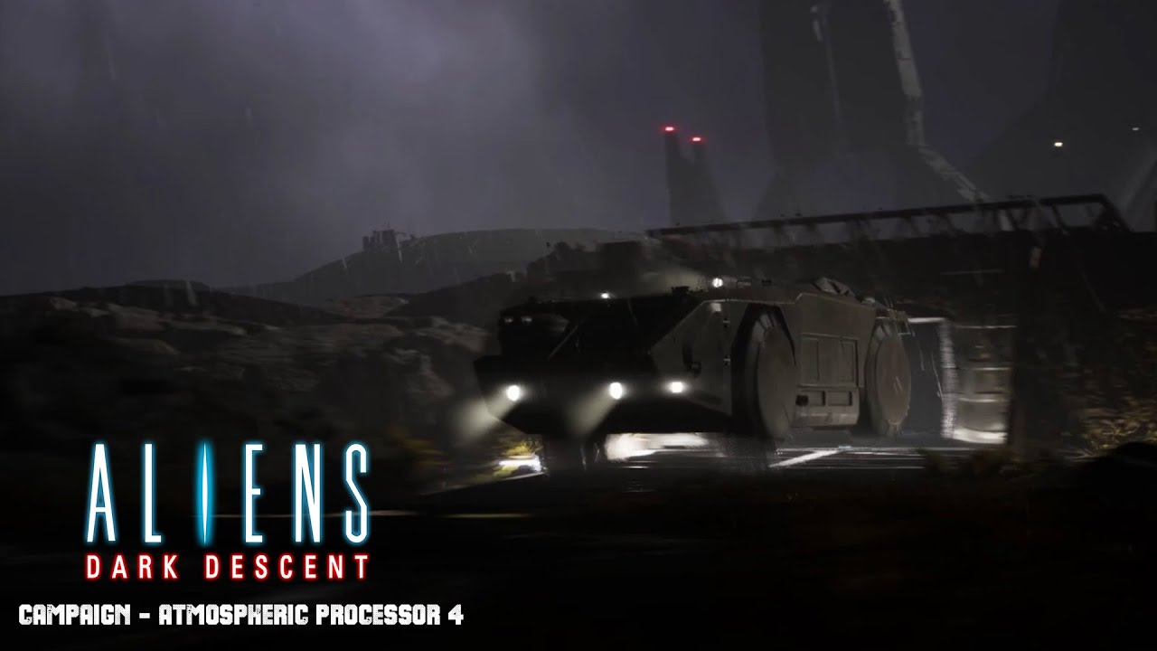 Aliens Dark Descent - Blind Walkthrough - Atmospheric processor part 4 / No Commentary - YouTube