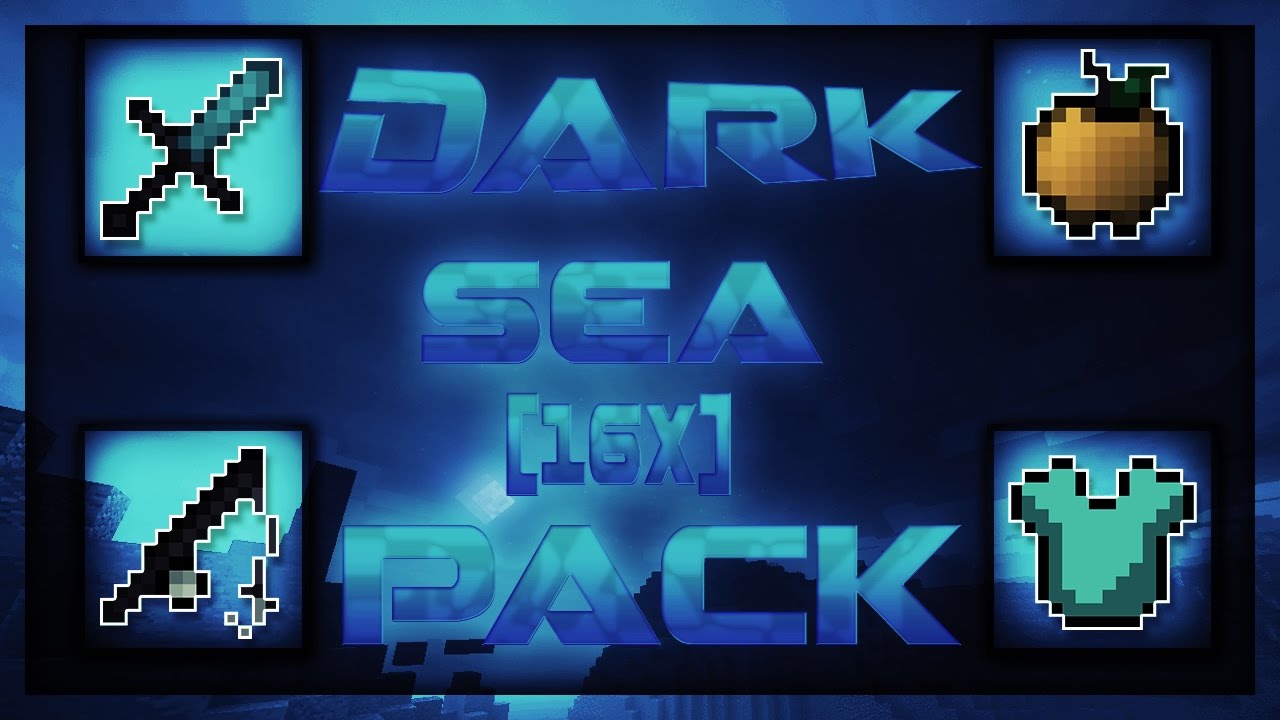Minecraft PvP Texture Pack : Dark Sea [16x] Pack 1.7/1.8 - MCSG/UHC FPS ...