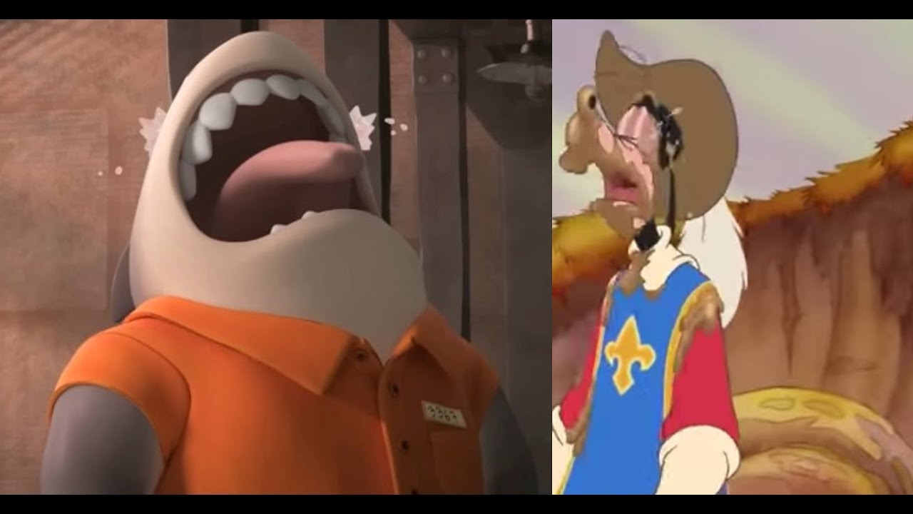 "The Bad Guys", but it's "Mickey, Donald, Goofy: The Three Musketeers ...