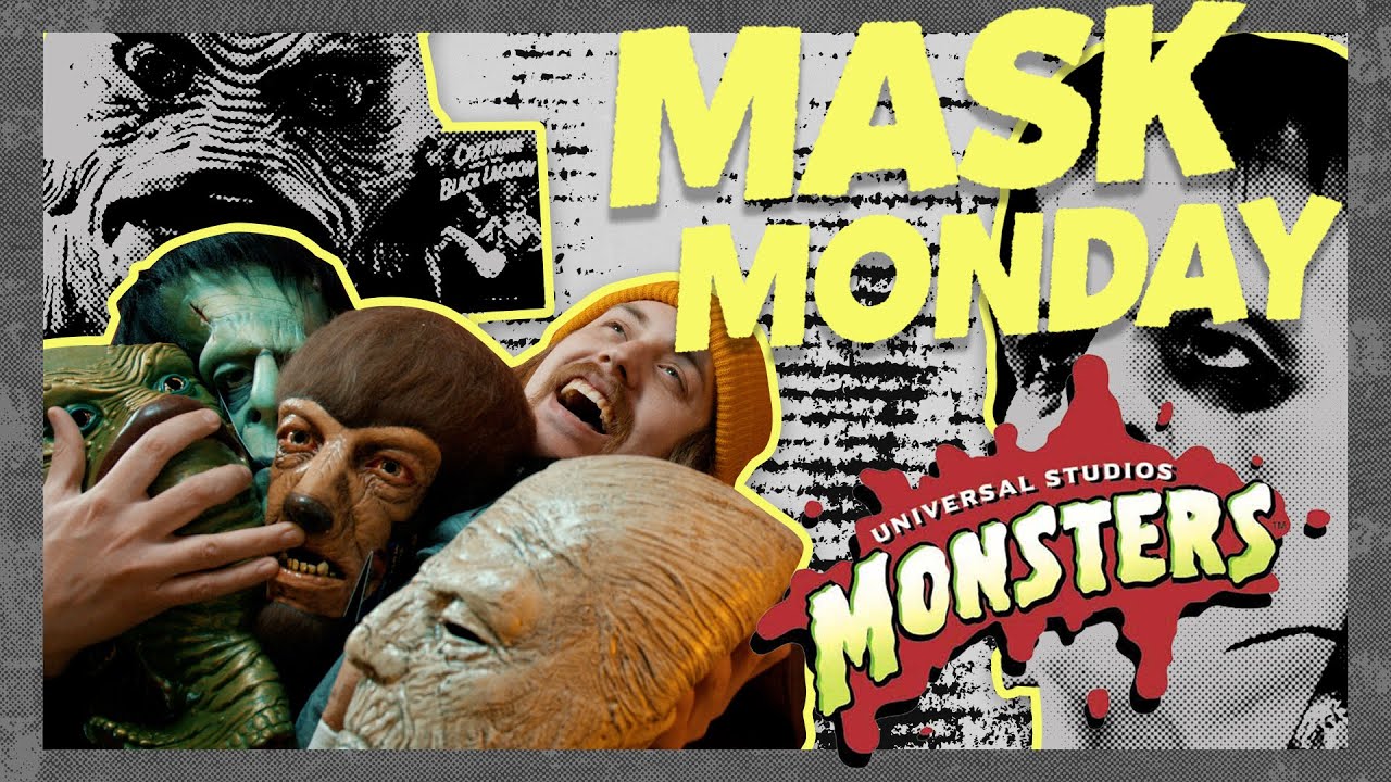 Universal Monsters | Mask Monday - YouTube