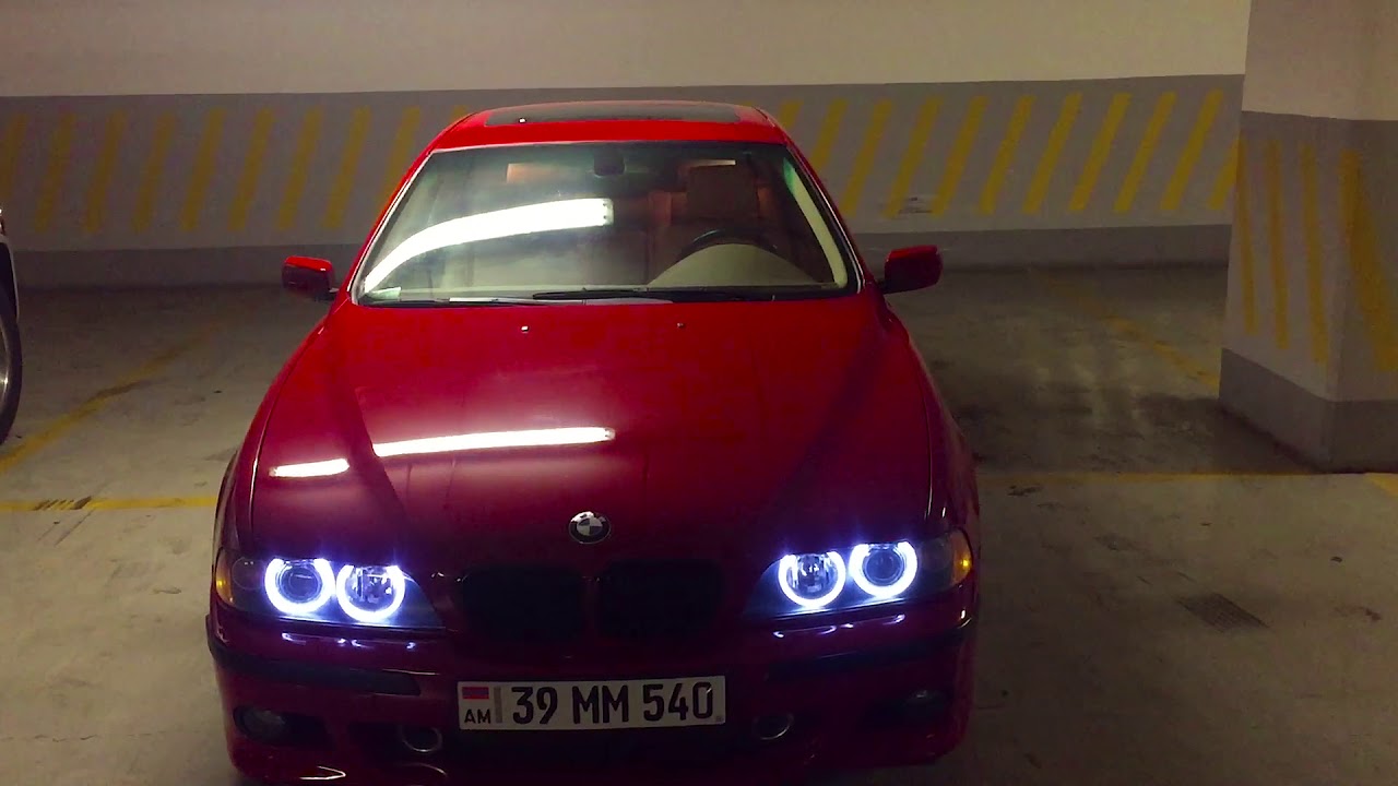 BMW E39 540I IMOLA RED II 2019 - YouTube
