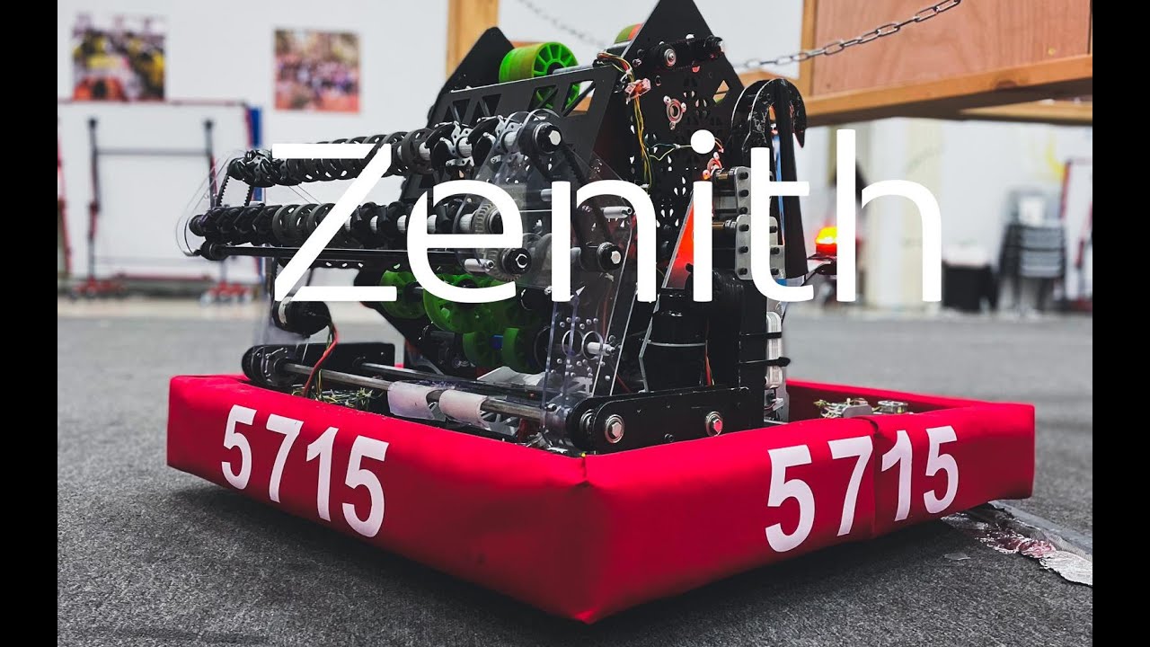 DRC 5715 FRC Robot Reveal 2024 - ZENITH - YouTube