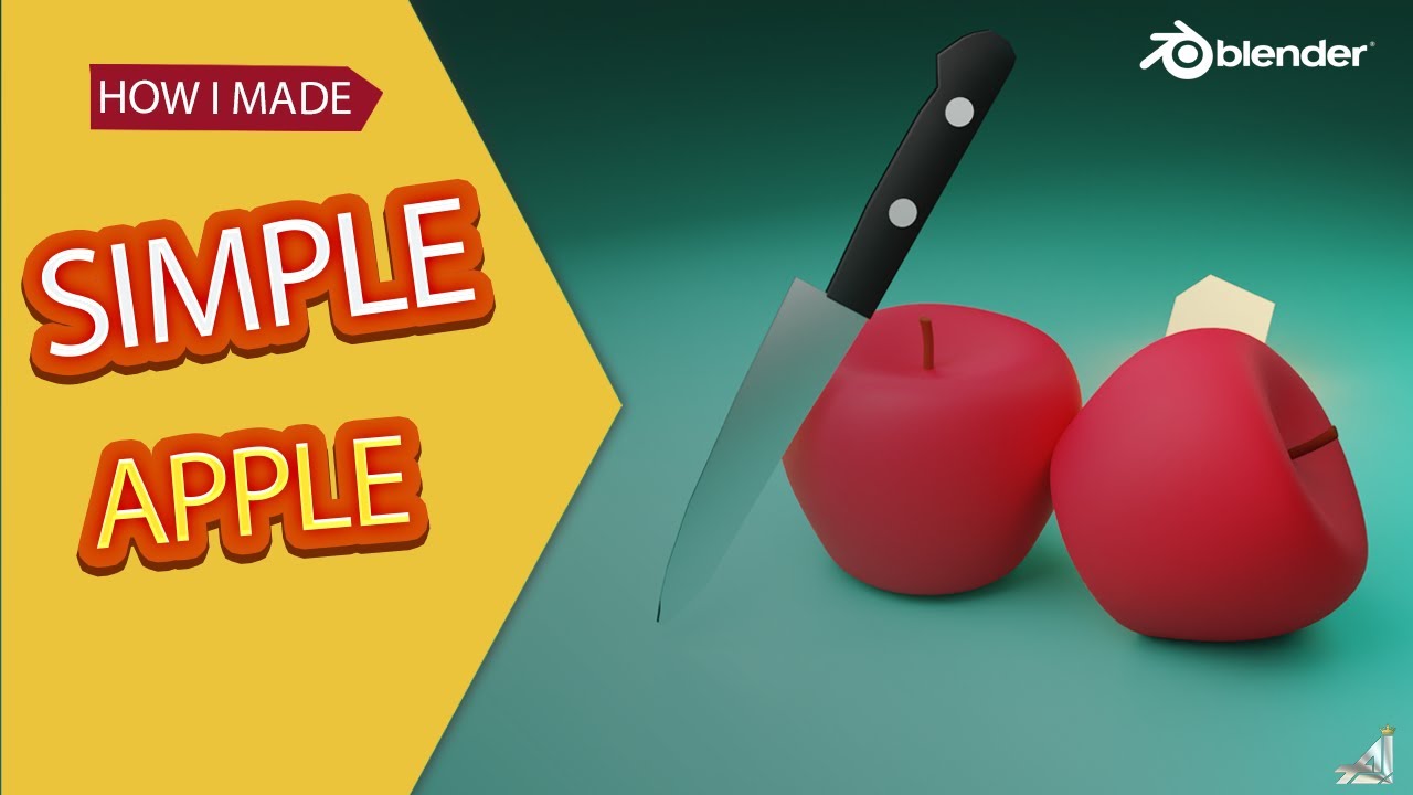 How to Make Apple in Blender - YouTube