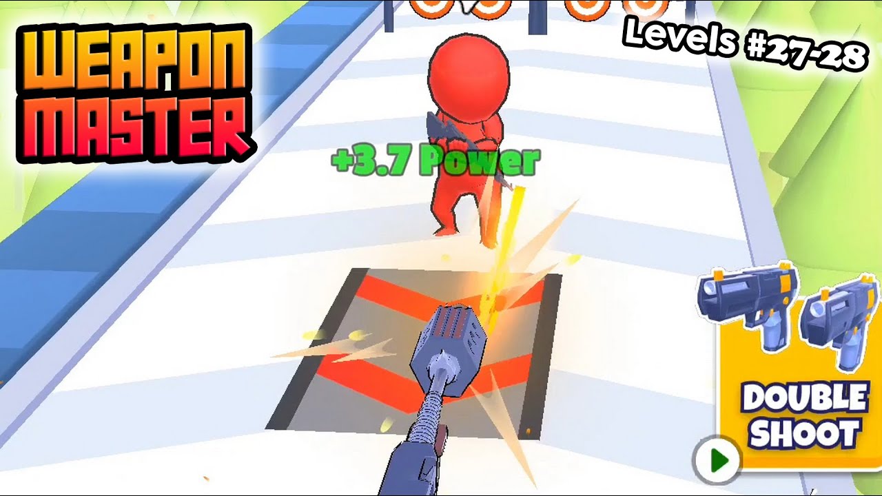 Weapon Master: Gun Shooter Run levels 27-28 | GamePlay Mobile Games ...