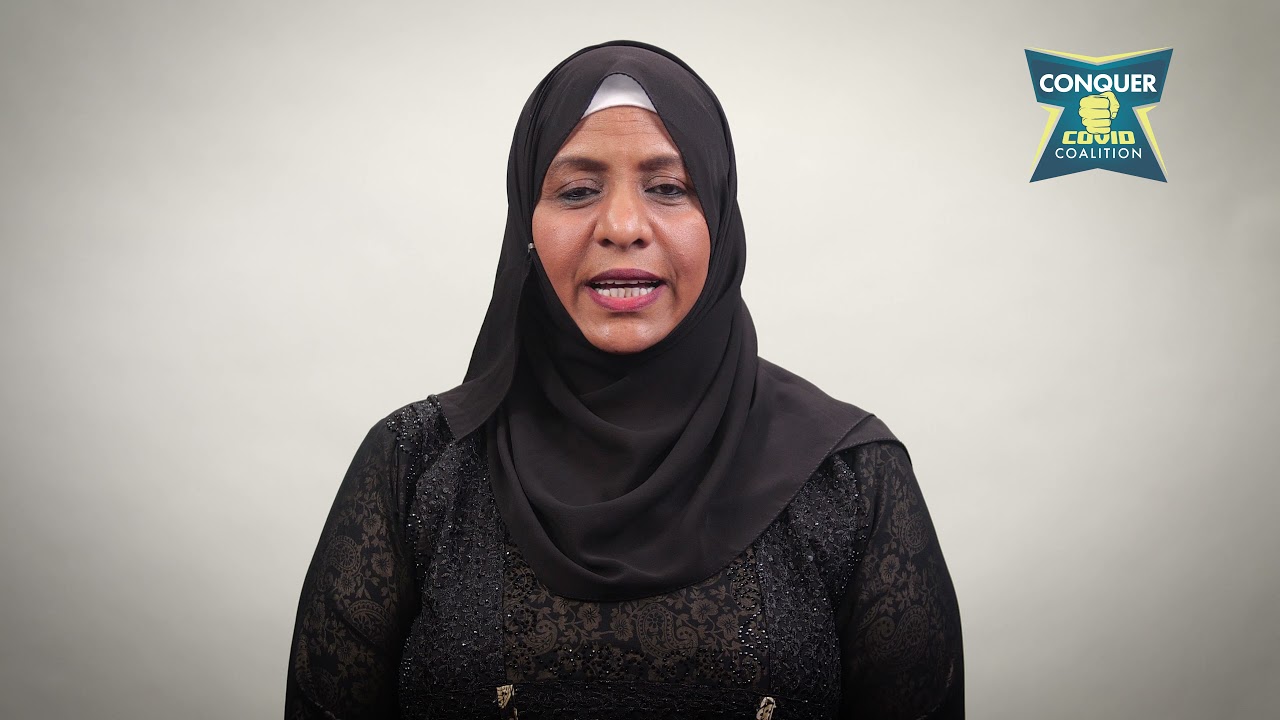 Vaccination is important - Zabeeba Mohamed, Peer Leader Navigator ...