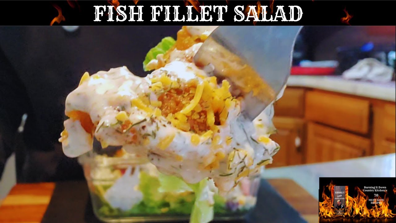 Fish Fillet Salad - YouTube