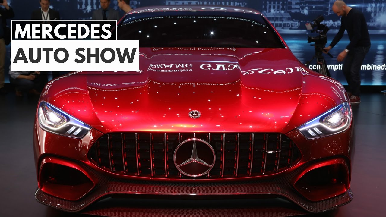 Mercedes AMG GT Concept With 800HP! | Previews Next Gen CLS - YouTube