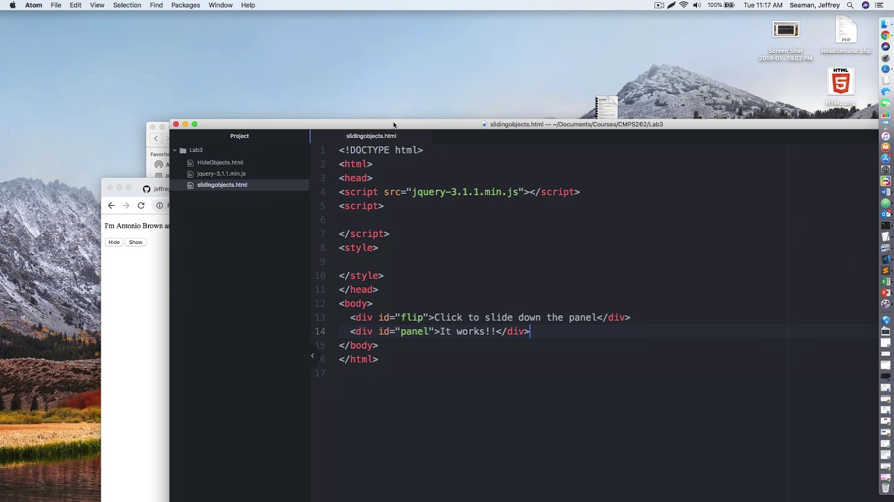 Slidedownjquery Youtube 9922