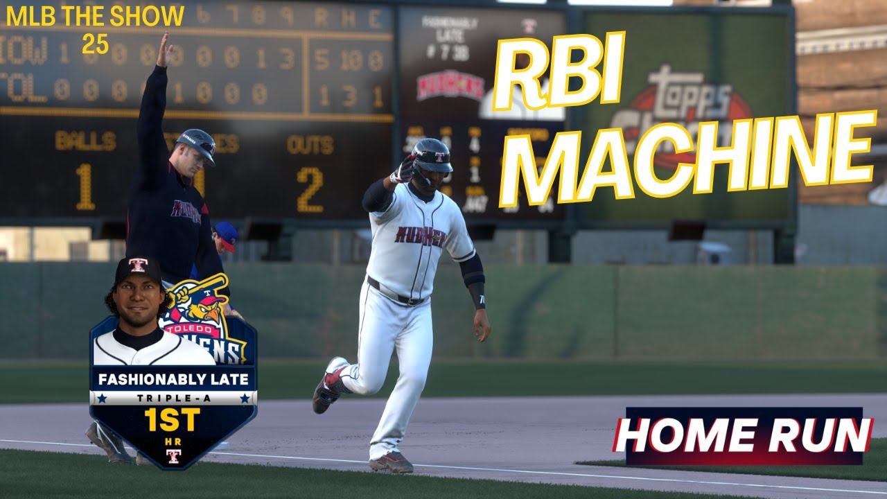MLB 25 - THE ROAD TO THE SHOW - PT10 - RBI Machine - YouTube