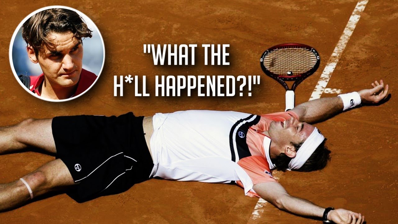 The Most Shocking Upset In Roger Federer's Prime (Schooled By A NOBODY ...