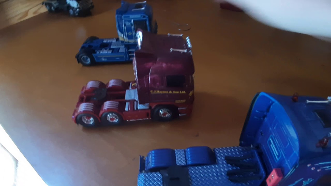 my model truck collection july 2020 - YouTube