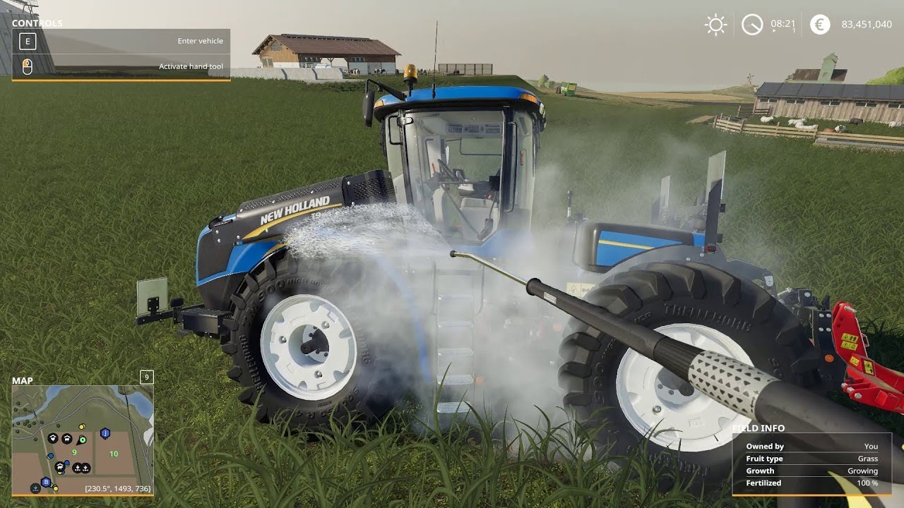 Farming Simulator 19 tractor Cleaning work #fs19 #farming #cleaning ...