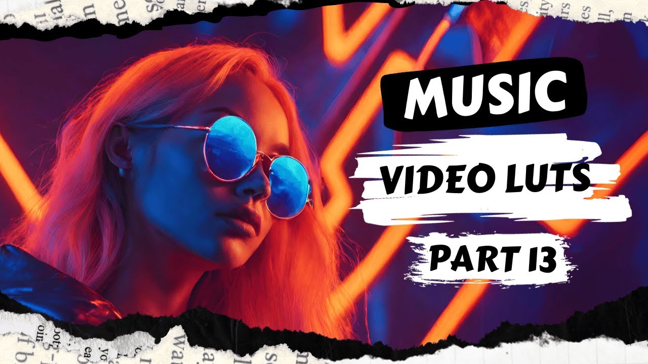 Music Video Color Grading Cinematic LUTS Pack - Part 13 - YouTube