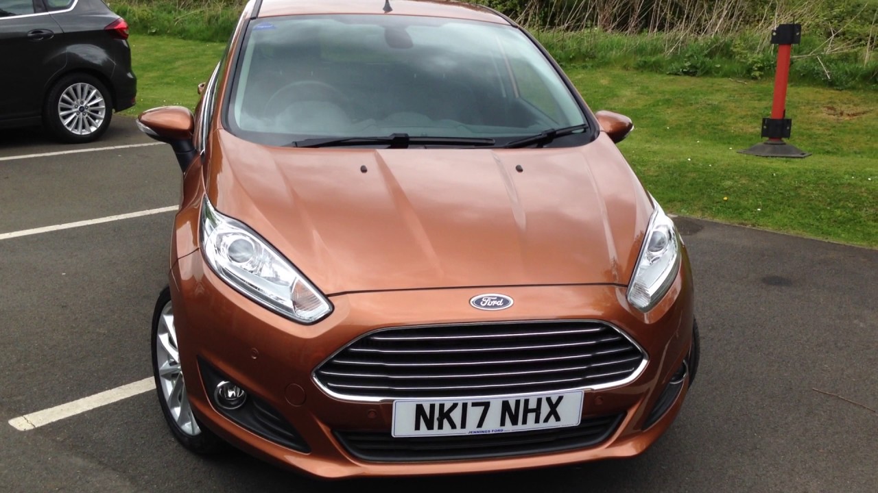 Used Ford Fiesta 1.0 125 Titanium X Copper Pulse 2017 - YouTube