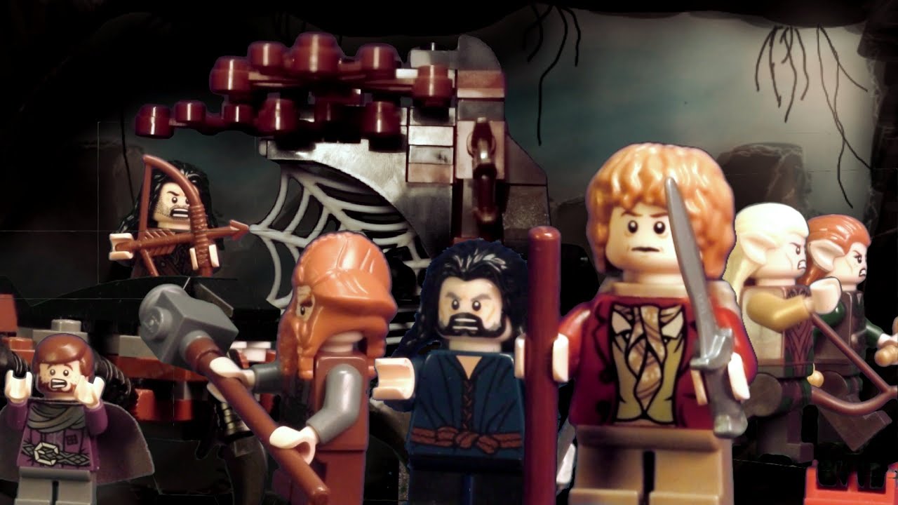 Lego The Hobbit Mirkwood Stop Motion - YouTube