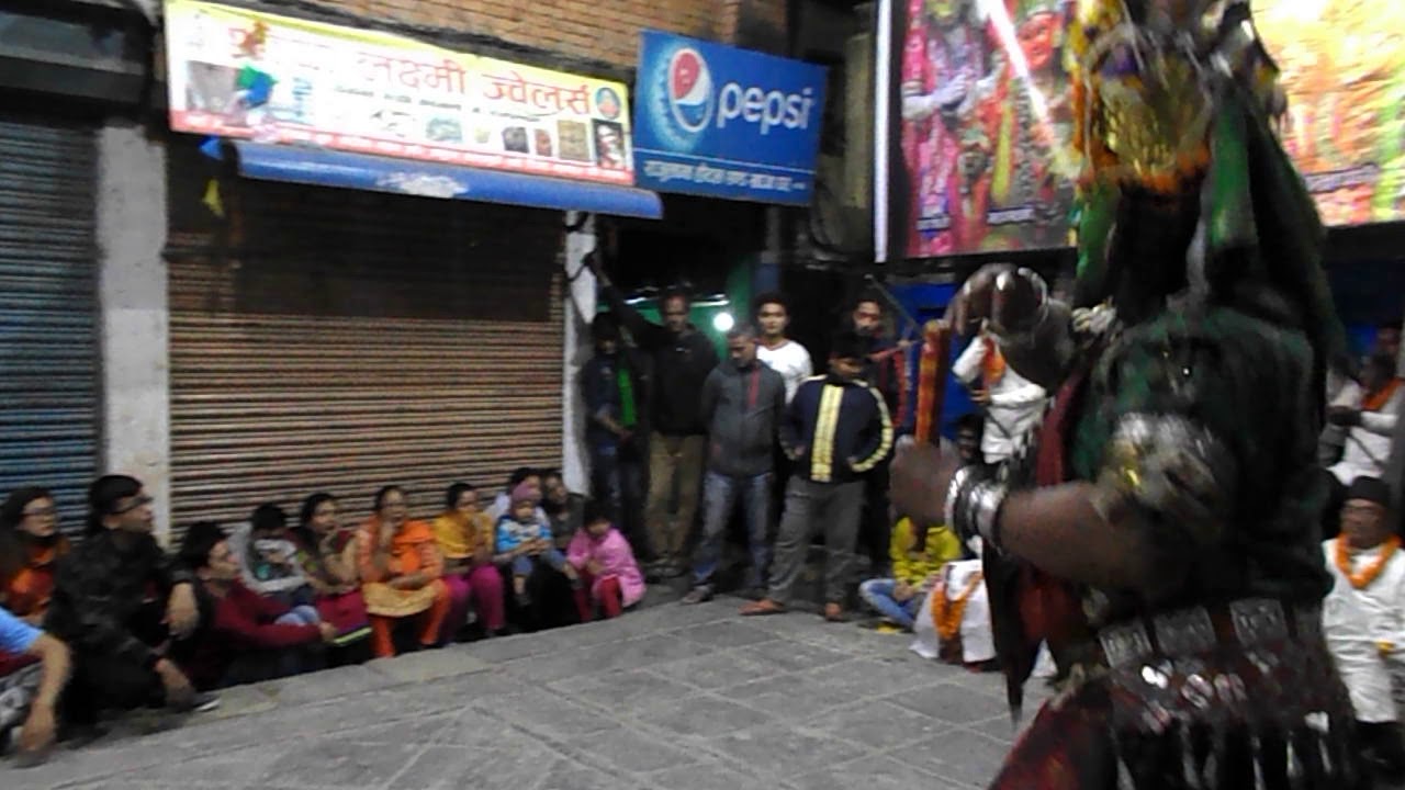 Panchare jatra - celebration near Nardevi temple, Kathmandu, Nepal ...