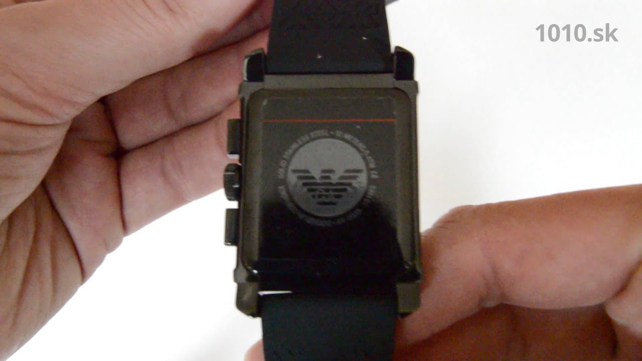 Hodinky Emporio Armani AR0335 - YouTube