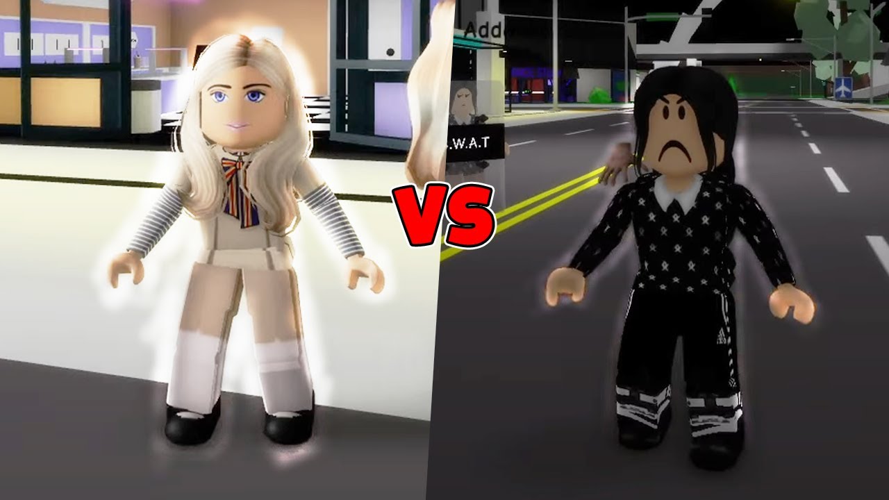 CHALLENGE SKIN DE M3GAN ET MERCREDI sur BROOKHAVEN (Avec Ananas) - YouTube