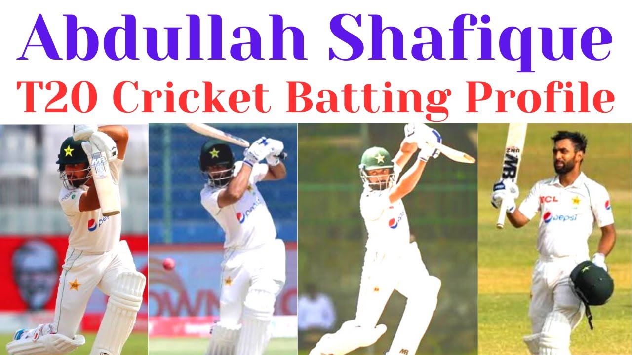 Abdullah Shafique || Pakistani || T20 Cricket || Batting & Fielding ...