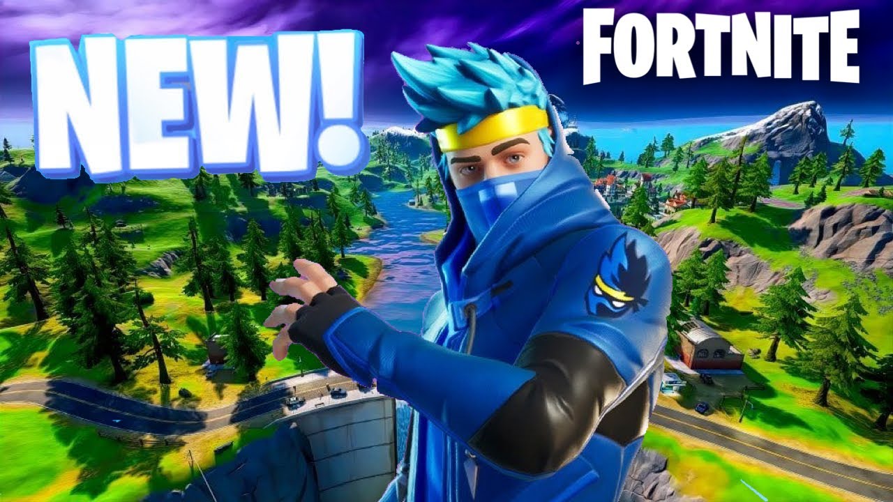 Gameplay with new Ninja skin Fortnite - YouTube