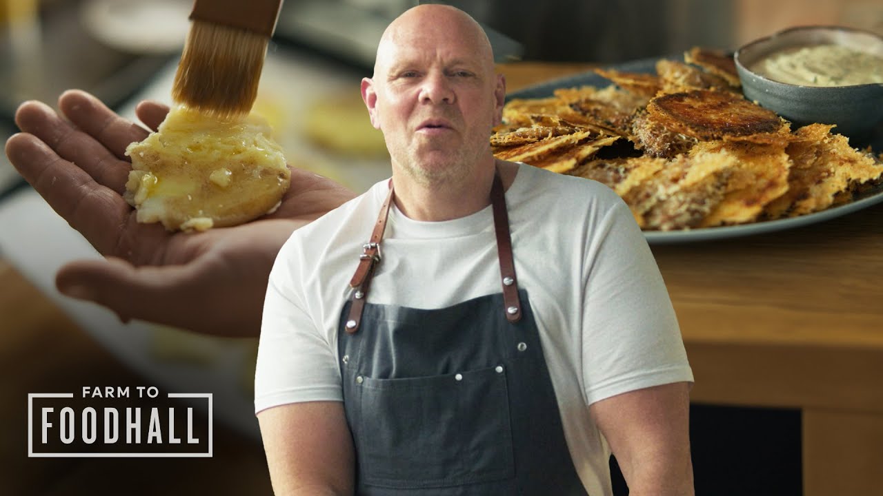 Tom Kerridge's Crispy Parmesan Potatoes | M&S FOOD - YouTube