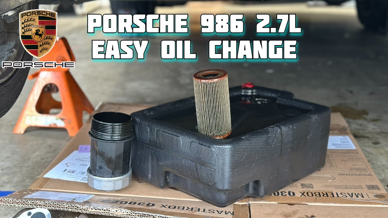 How to Change Oil on a Porsche 986 Boxster (Full DIY Guide + Torque ...