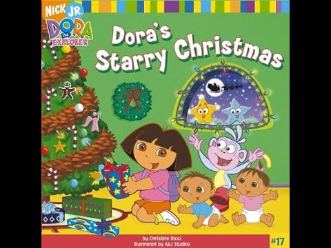 Dora the Explorer Dora’s Starry Christmas Book - YouTube