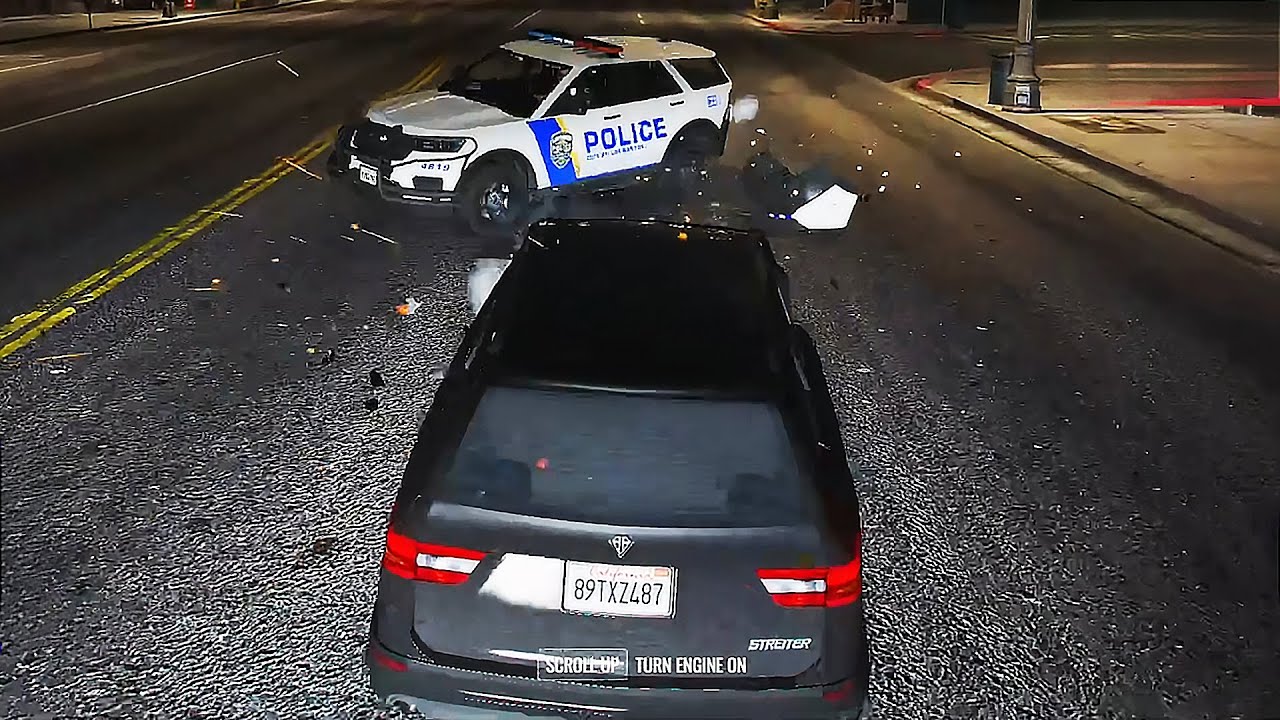 Ramee Sparks a Police Chase After Crashing Into a Cop Car | Prodigy 2.5 ...