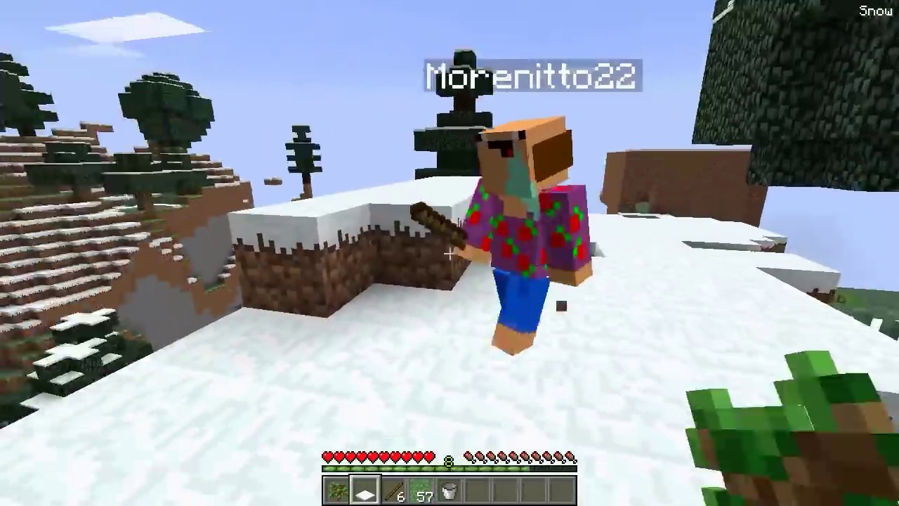 2 NOOB PRIMERA VES JUGANDO MINECRAFT #10 - YouTube