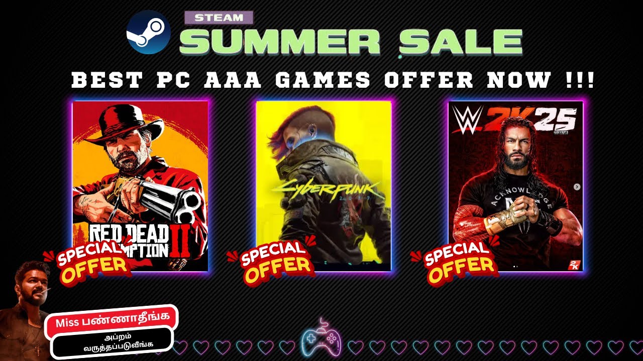 Big AAA Games To Buy Now On Steam Summer Sale 2025 Miss பண்ணாதீங்க ...