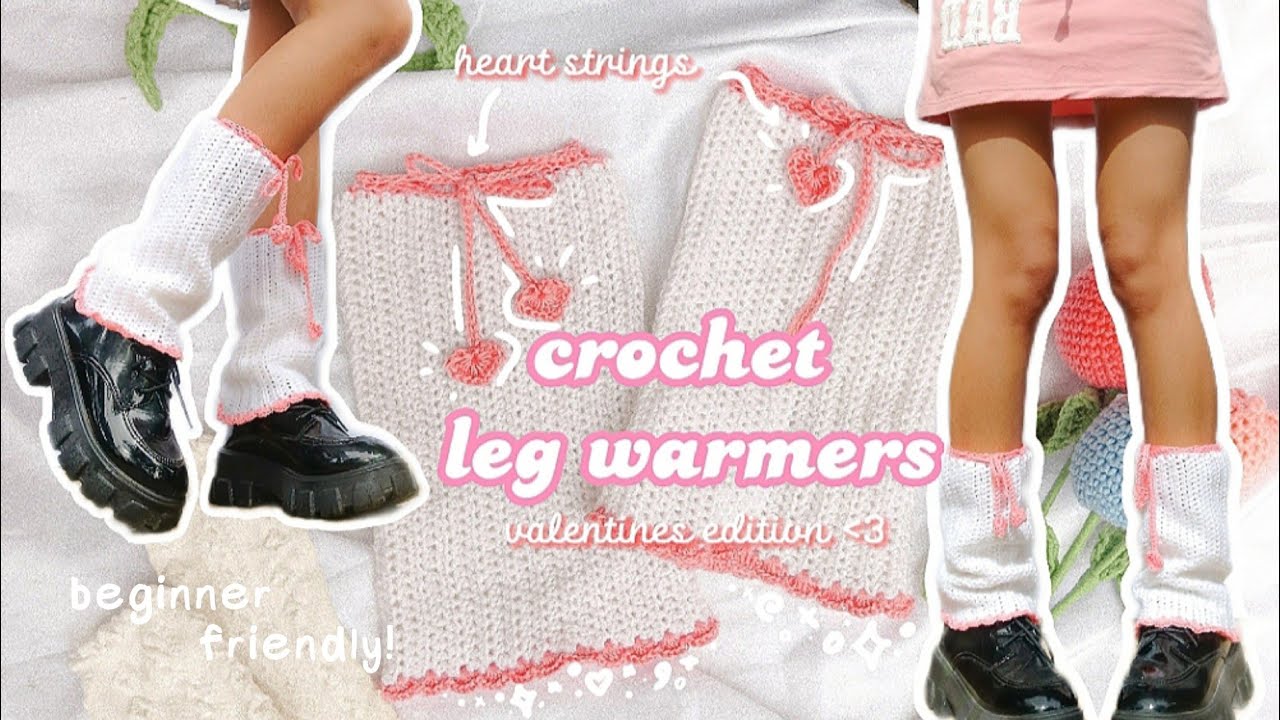 how to crochet a leg warmer ~ ｡⁠*⁠♡ | beginner's tutorial - YouTube