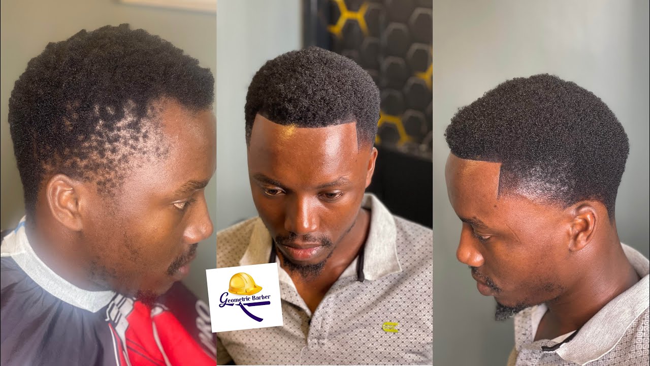 How to use protractor in tape fade#viral #barber #haircut - YouTube