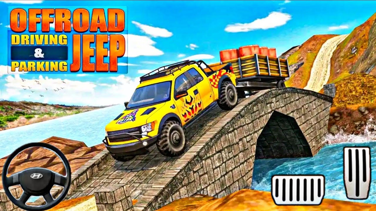 Offroad Jeep Driving #1- 4X4 SUV Driving Games - Android Gameplay - YouTube