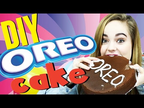 How to Make a Giant Oreo Cake DIY!