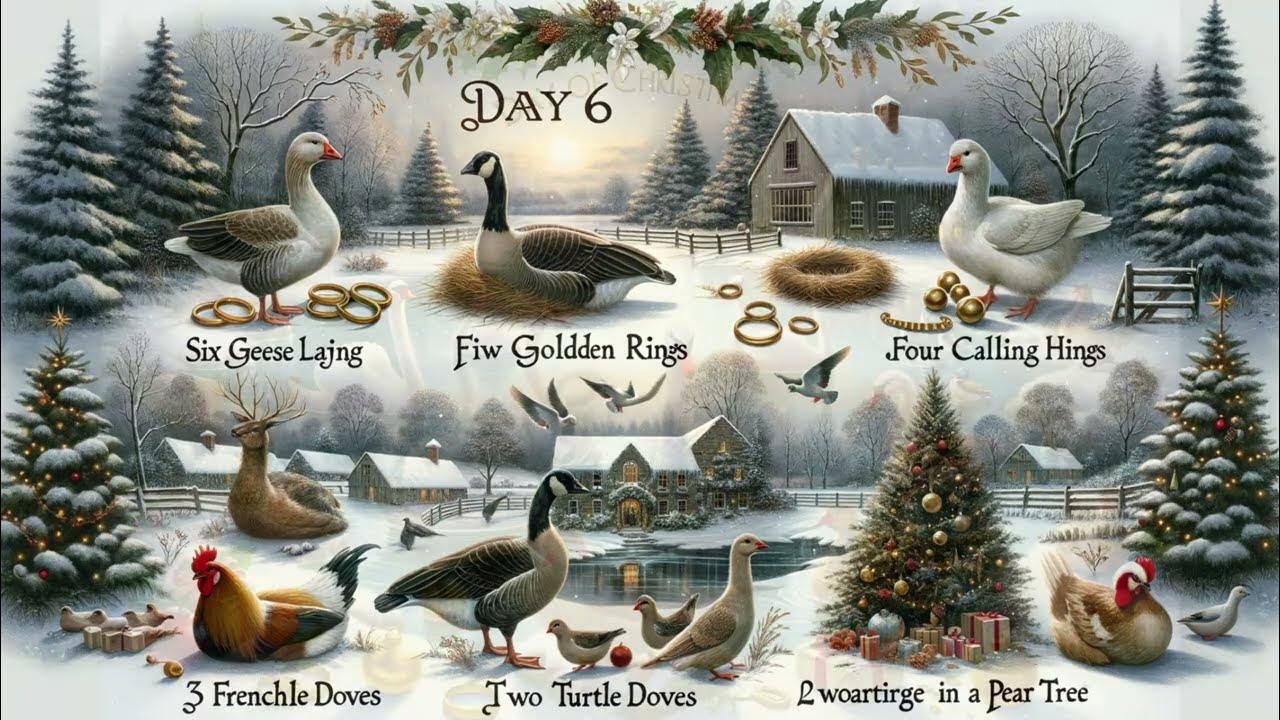 "AI-Generated 12 Days of Christmas: A Festive Visual Journey" - YouTube