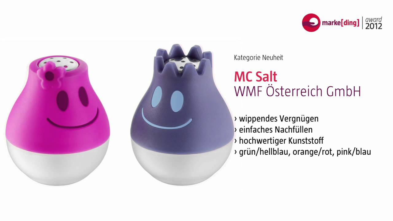 Neuheit 2012 - Mc Salt (WMF Österreich GmbH) - YouTube