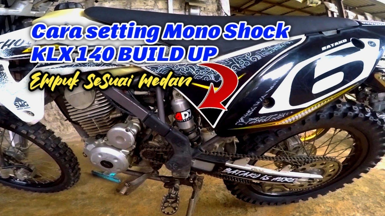 1menit jadi! Cara setting mono shock klx 140 build up empuk sesuai ...