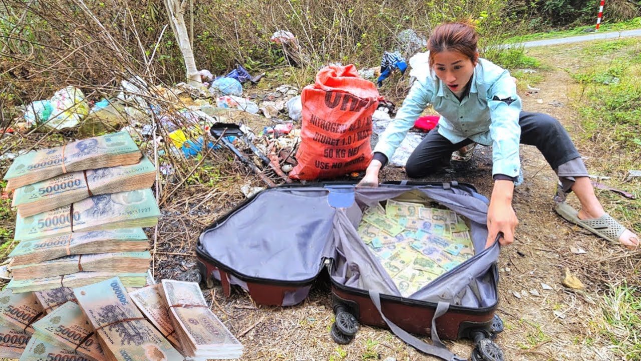 Lucky scrap collector:huge amount of money unexpectedly discovered by ...