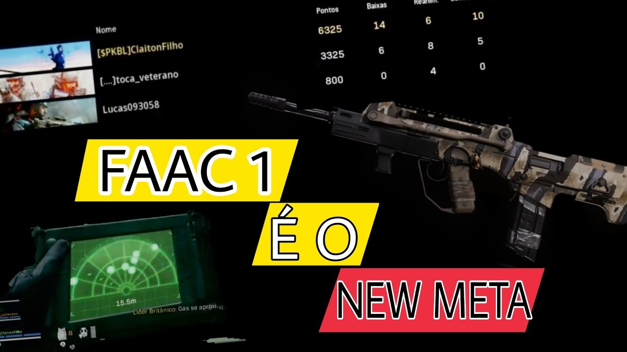 🔥MELHOR LODAOUT🔥 DE FAAC 1 PARA O WARZONE!!! - YouTube