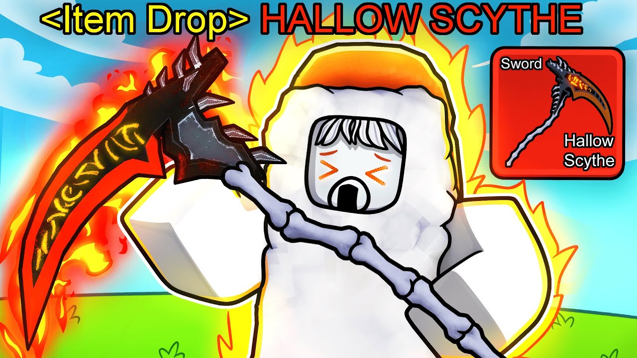 Obtaining The MYTHICAL Hallow Scythe in Blox Fruits.. - YouTube