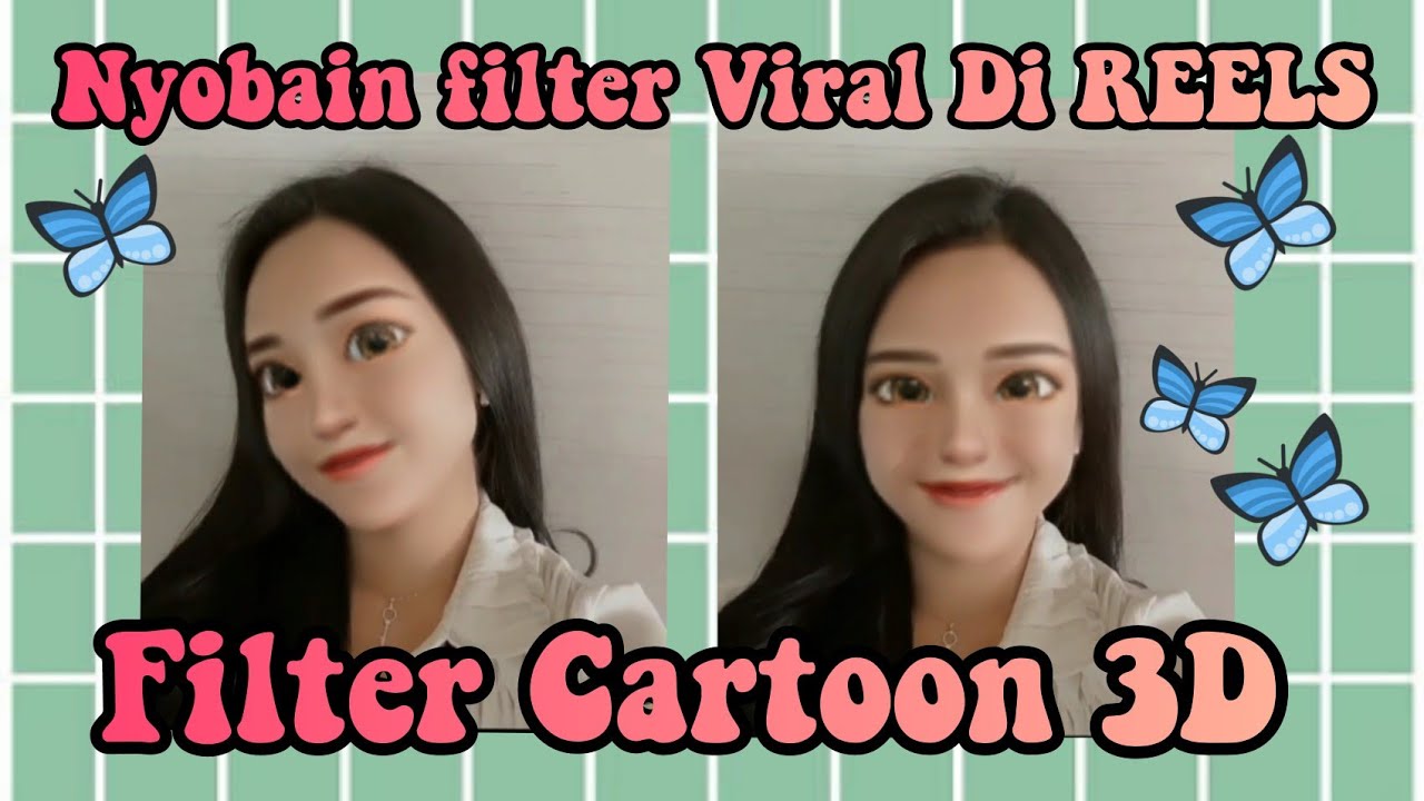 Filter Cartoon 3D di reels IG story || kartun 3D @Dellynoviani03 - YouTube